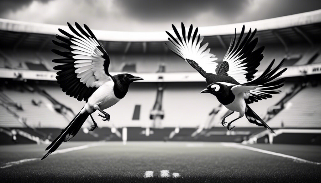 The story of the magpies’ iconic black and white stripes - Newcastle ...